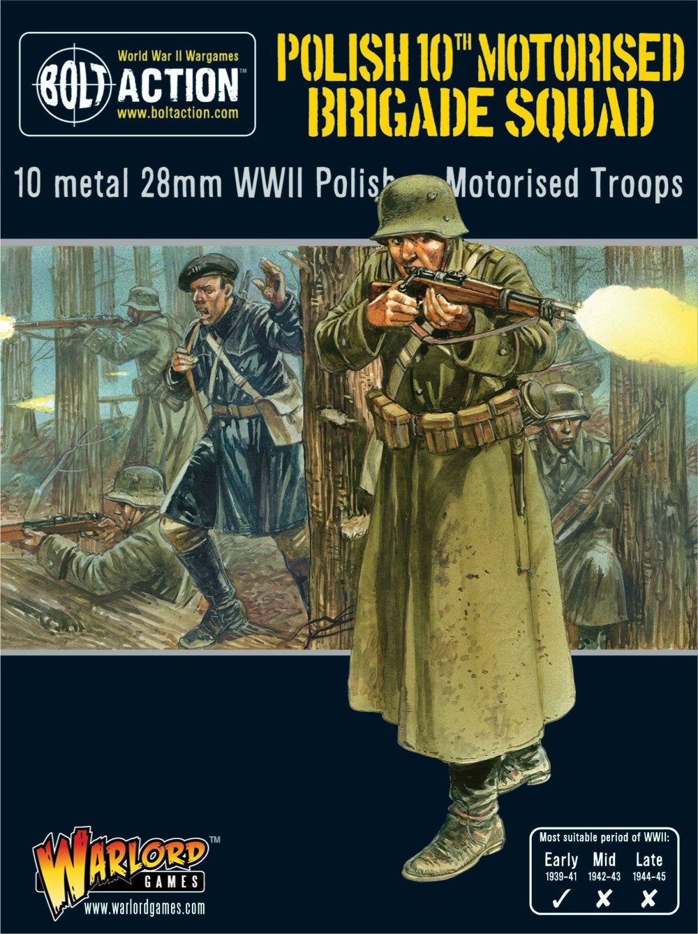 Polish 10th Motorised Brigade Squad | Warstorm Games