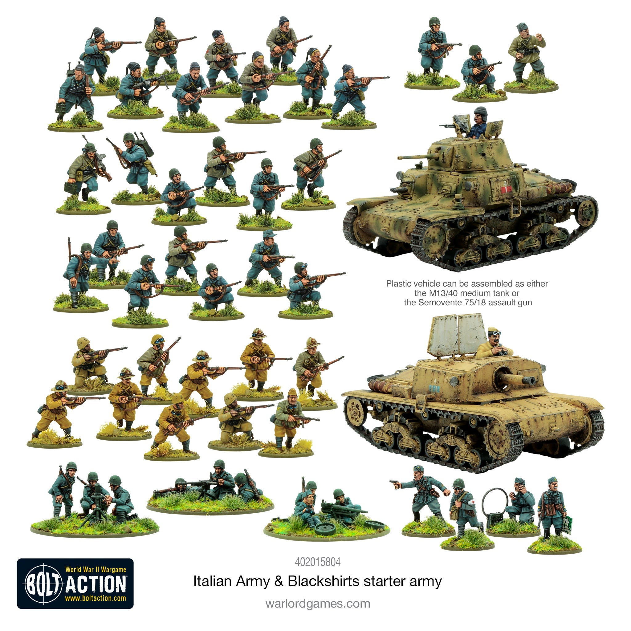 Italian Army & Blackshirts starter army | Warstorm Games