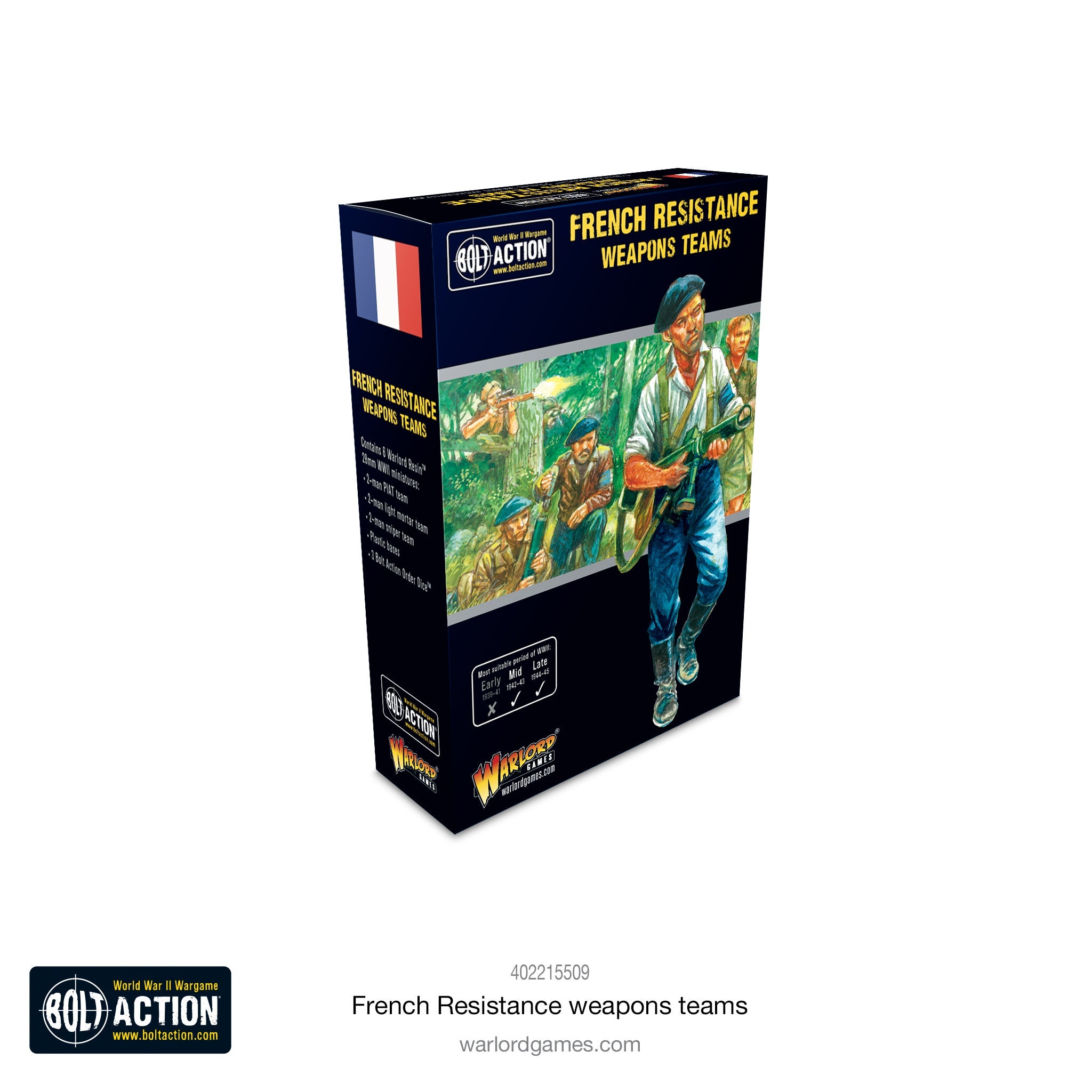 French Resistance weapons teams | Warstorm Games