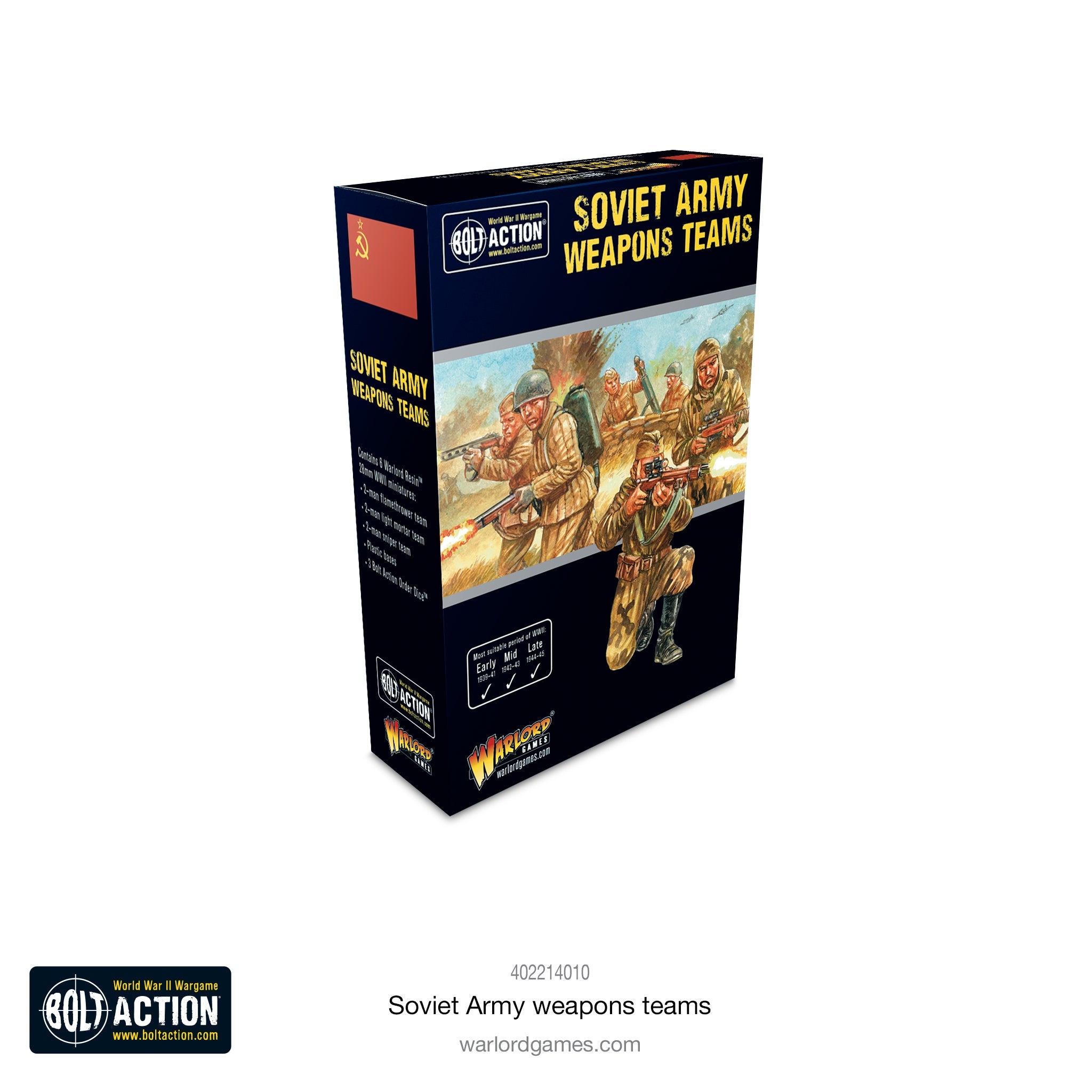 Soviet Army weapons teams | Warstorm Games