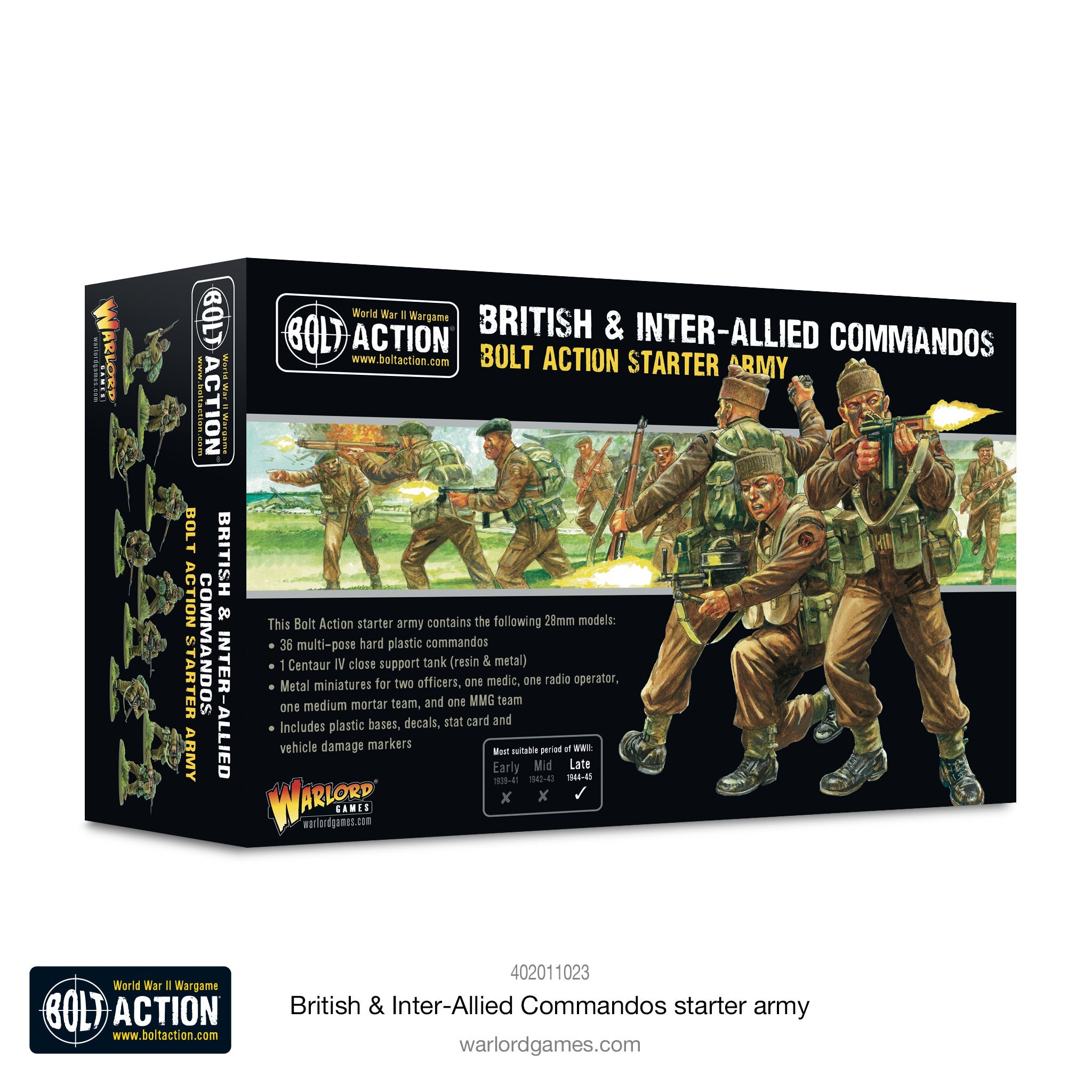 British & Inter-Allied Commandos Starter Army | Warstorm Games