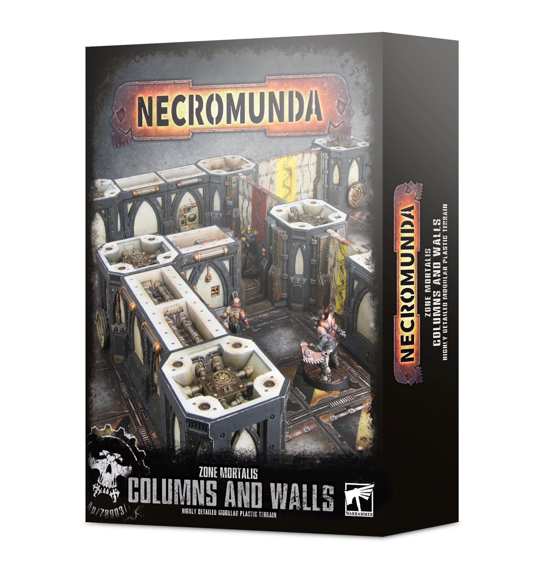 Necromuna Zone Mortalis: Columns And Walls | Warstorm Games