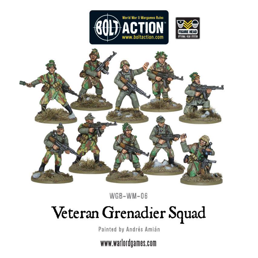 Veteran Grenadiers Squad | Warstorm Games