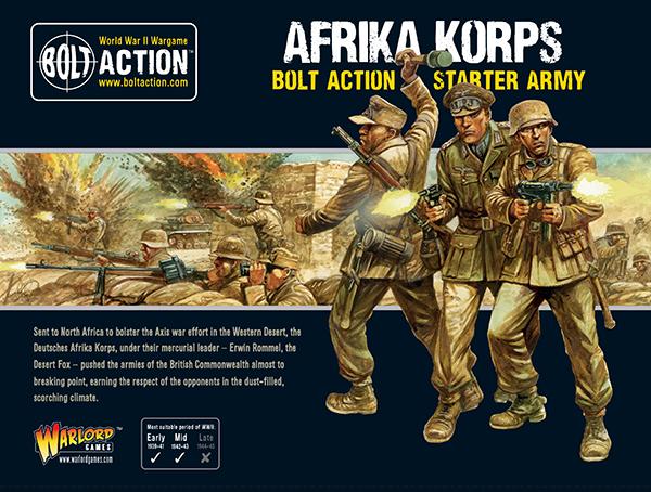 Afrika Korps Starter Army | Warstorm Games