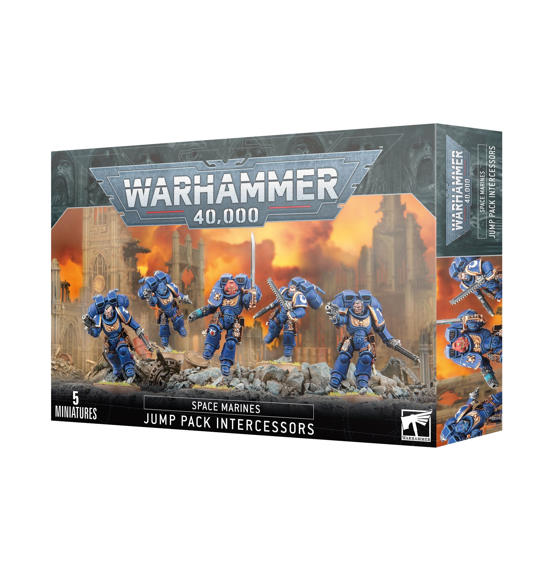 Space Marines: Jump Pack Intercessors | Warstorm Games